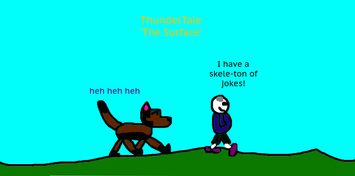 ThunderTale- Sans and OC's on UnderFalls - DeviantArt