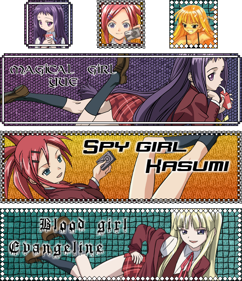 Kit forum lot 5 : Negima girls by thomas999 on DeviantArt