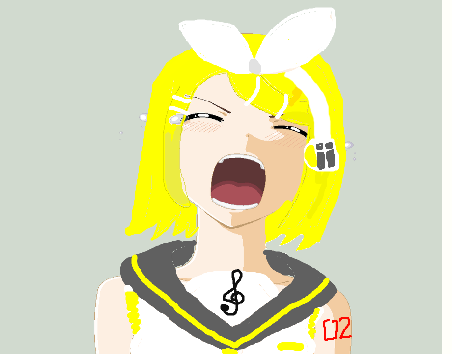 Rin And Len Kagamine Crying