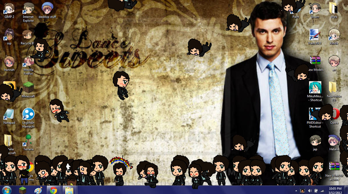 Bones: Lance 'sweets' shimeji *DL* by SilentTimeKitty on DeviantArt