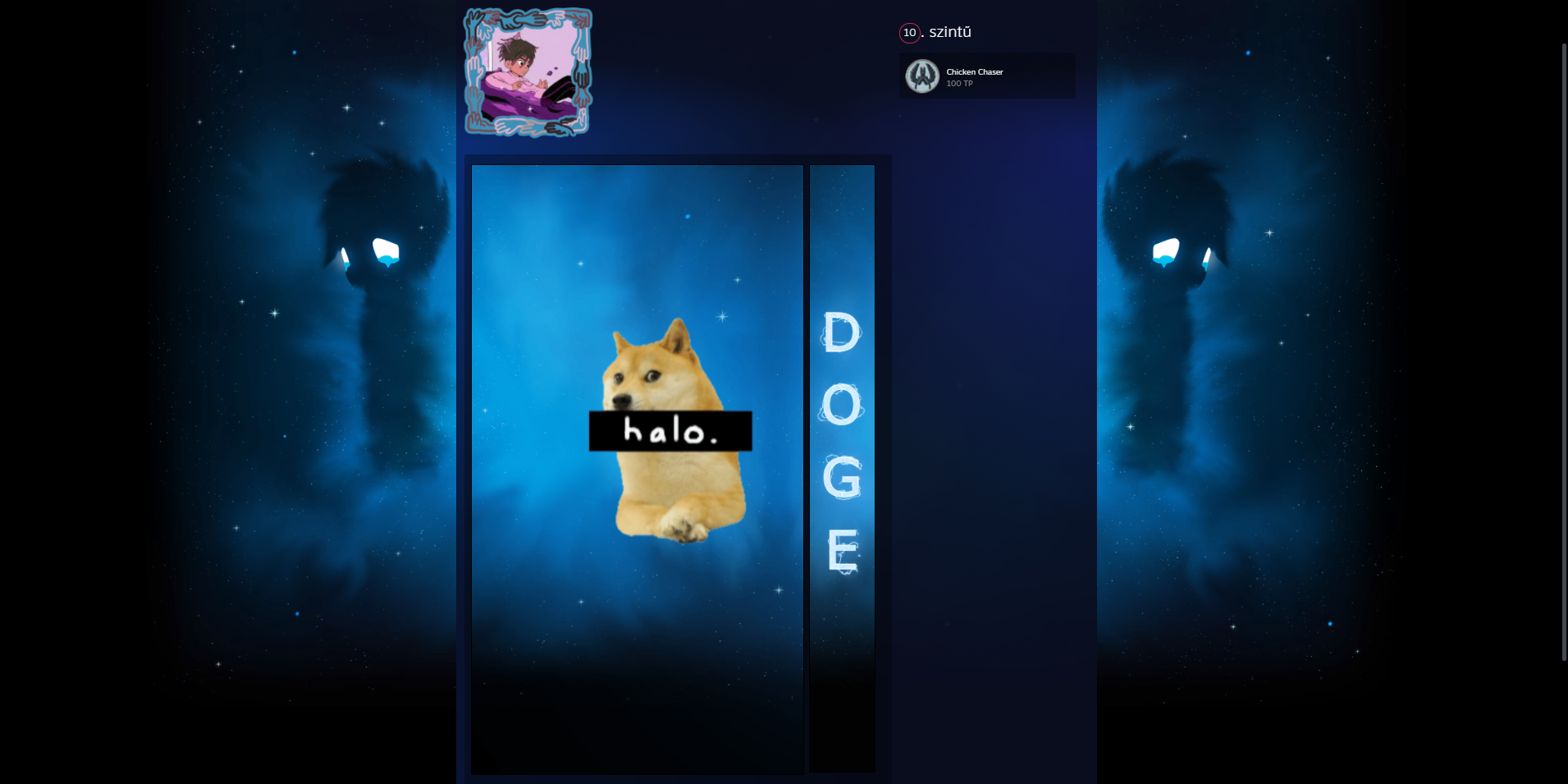 Floating Doge Steam Artwork Showcase [Animated] by MrxHun on DeviantArt