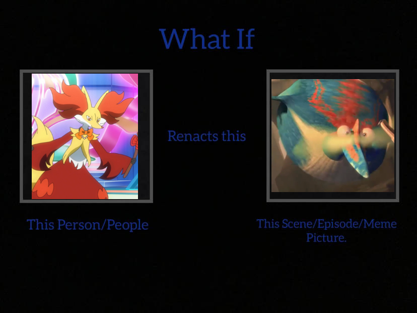 What if Delphox renacts Pterodactyl's inflation by Solosergiohd1 on ...