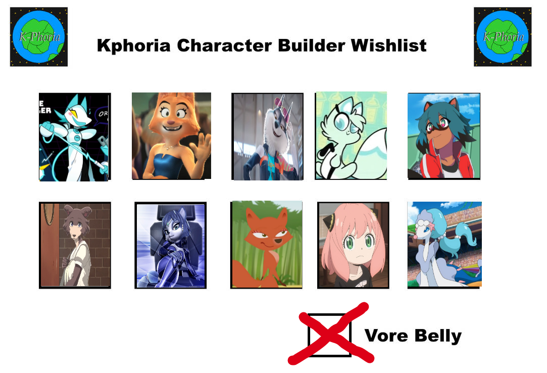 Most wanted Kphoria character builder by Solosergiohd1 on DeviantArt