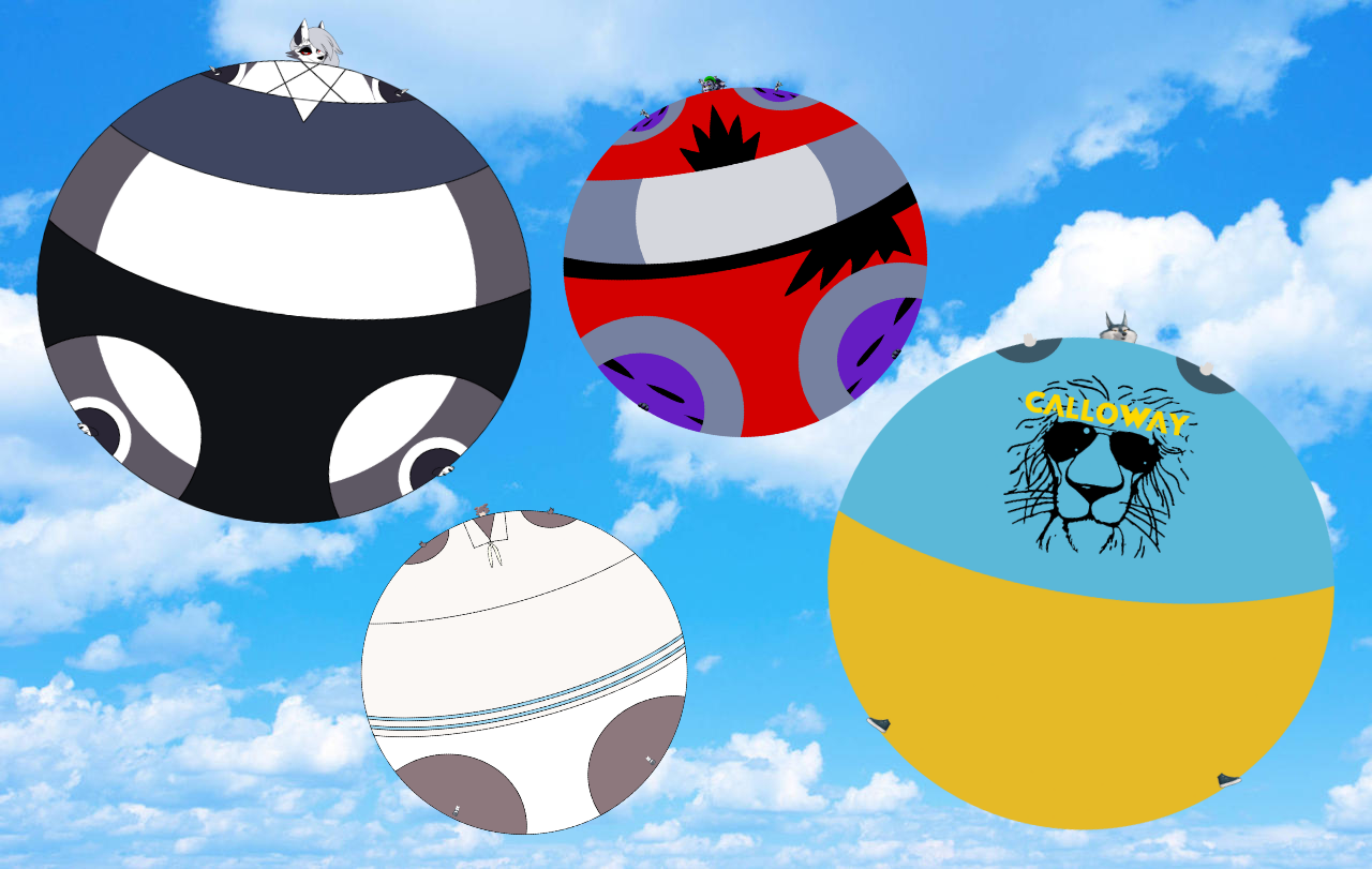 Inflated Wolves In The Sky by Solosergiohd1 on DeviantArt