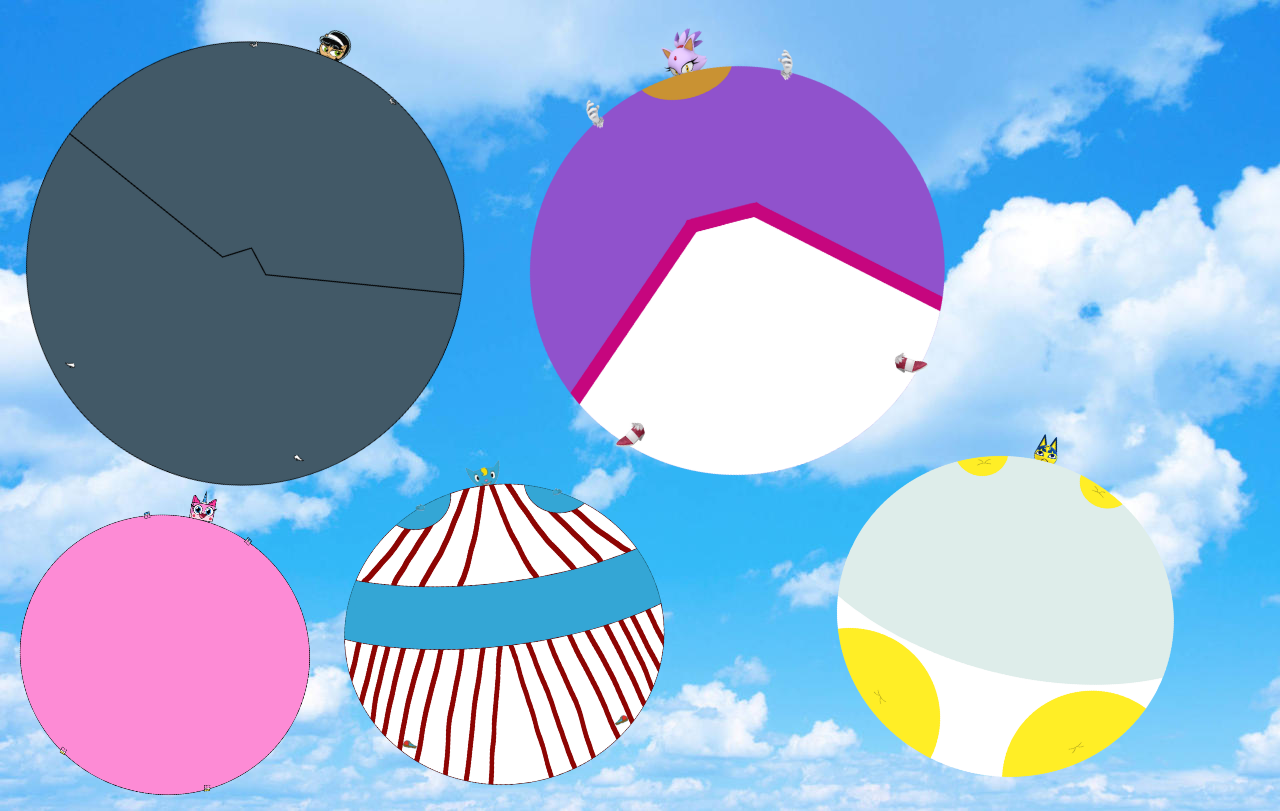 Inflated Cats In The Sky by Solosergiohd1 on DeviantArt