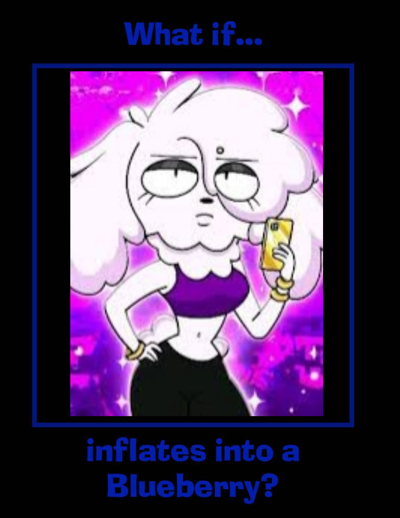 What if PJ inflates into Blueberry by Solosergiohd1 on DeviantArt