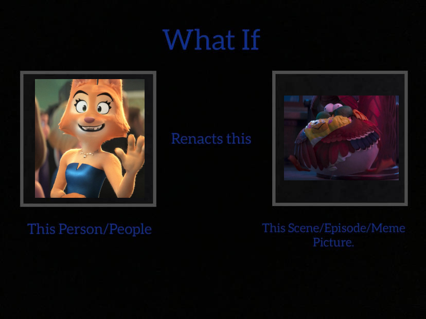 What if Diane renacts Mack's inflation by Solosergiohd1 on DeviantArt