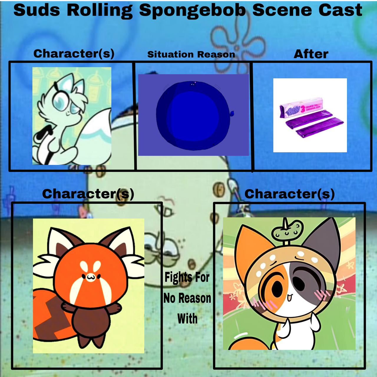 Blueberry Rolling Slushi Fight by Solosergiohd1 on DeviantArt