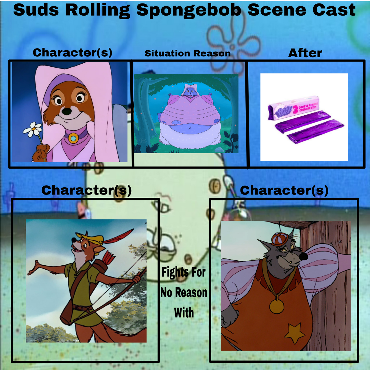 Blueberry Rolling Maid Marian Fight by Solosergiohd1 on DeviantArt