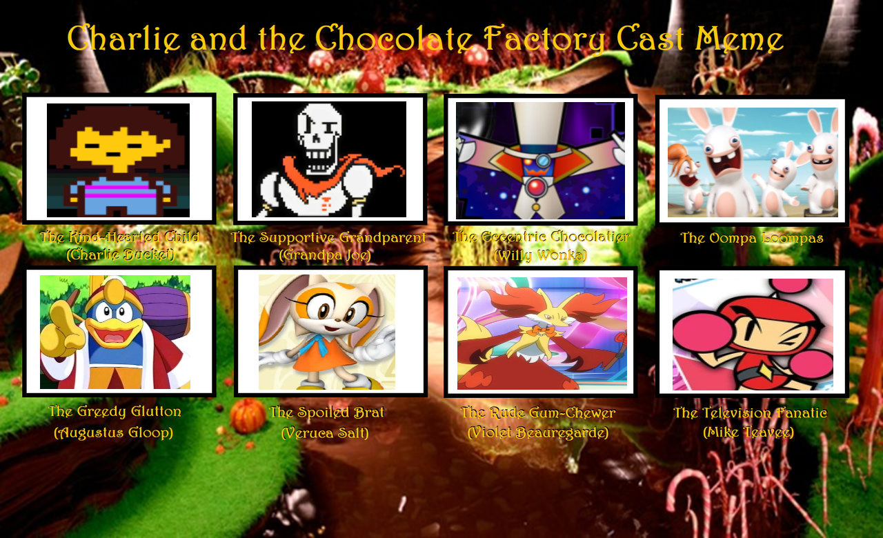 Frisk And The Chocolate Factory by Solosergiohd1 on DeviantArt