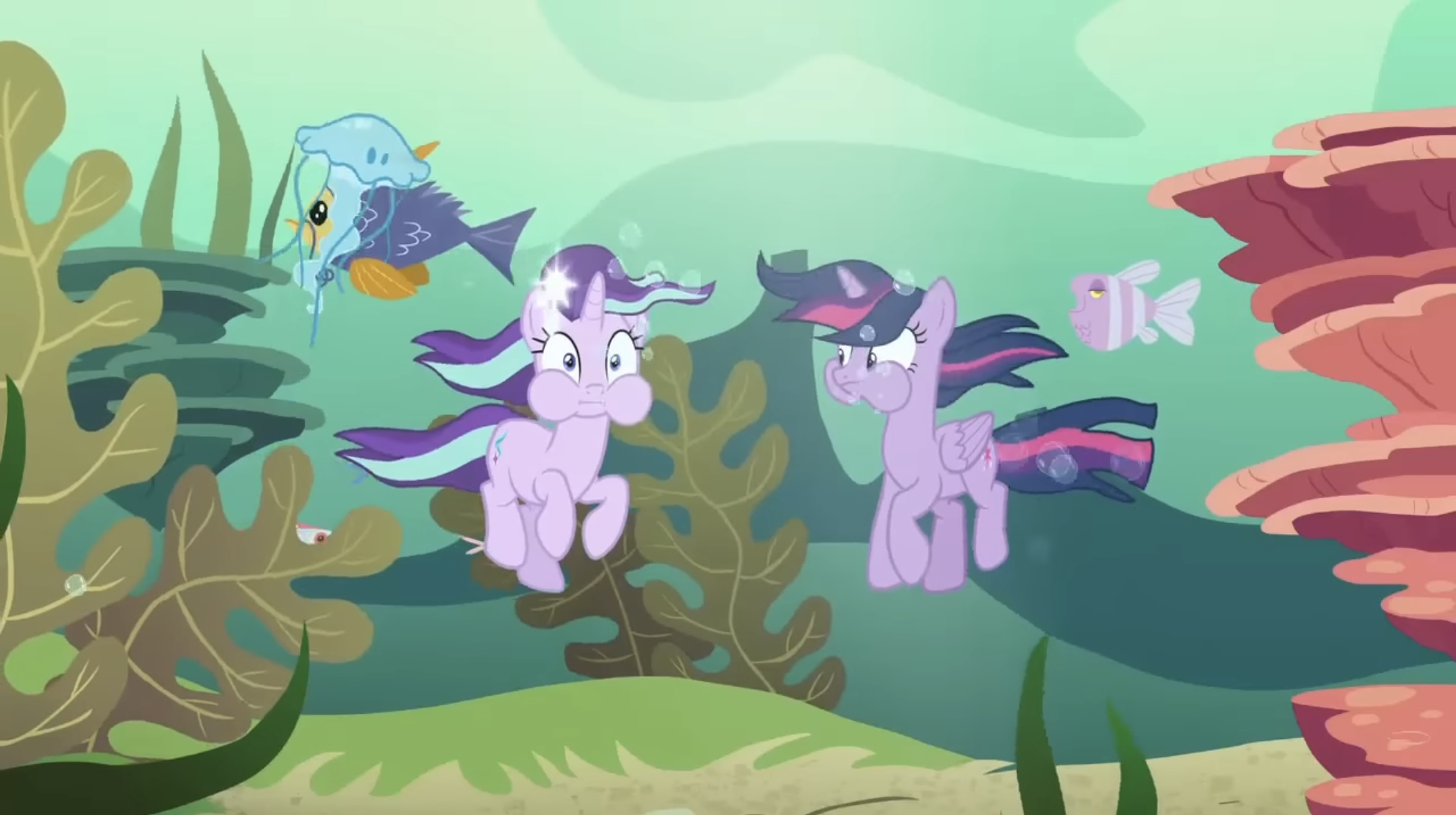 Twilight Starlight Puffy Cheeks Underwater Video by jdjxm on DeviantArt