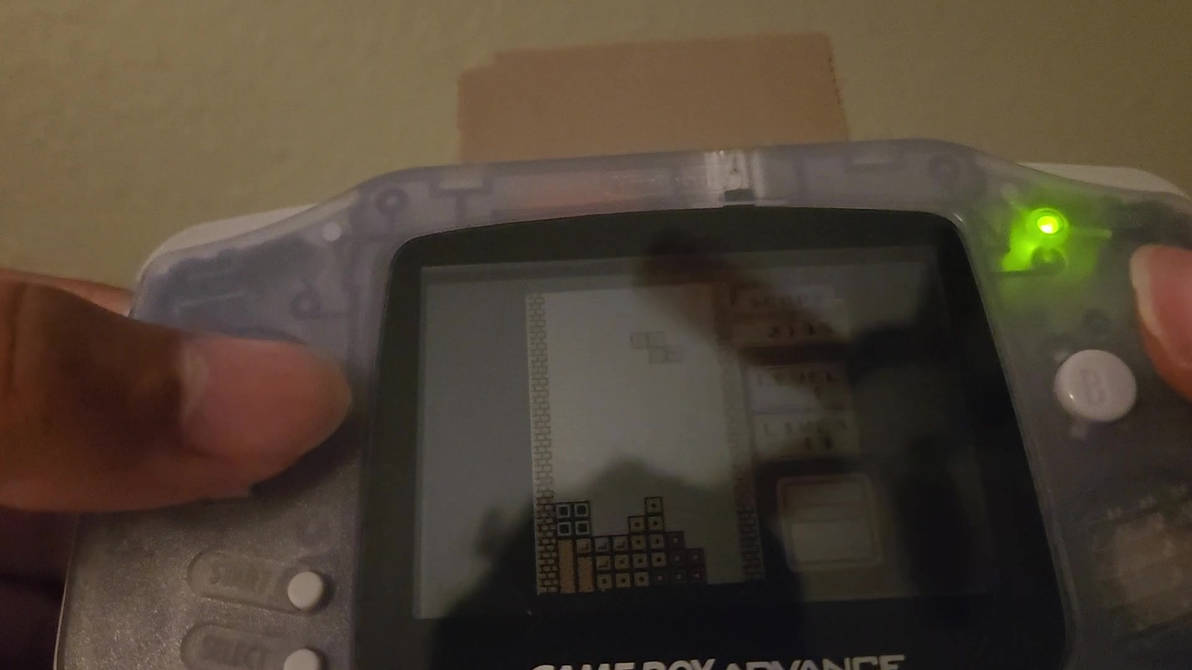 Gameboy advance gameplay of tetris by poyo2012 on DeviantArt