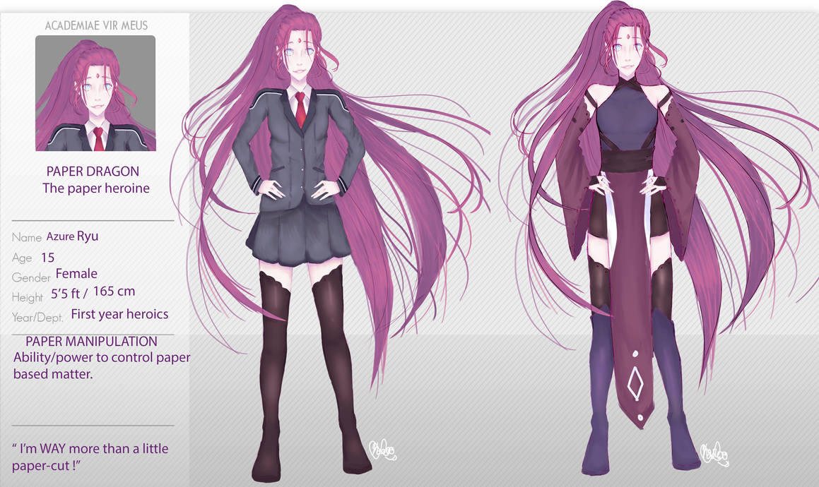 [AVM] Azure Ryu by Savage-potato on DeviantArt