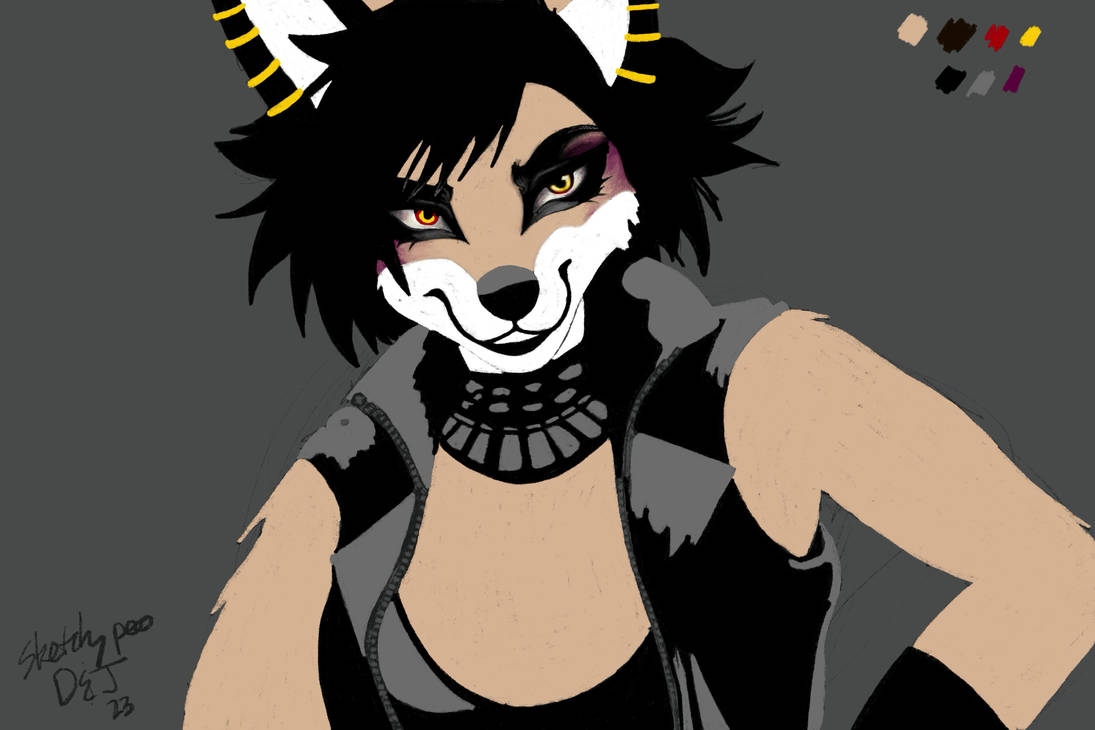 Punk Jackal - Video Time Lapse by deadjackal on DeviantArt
