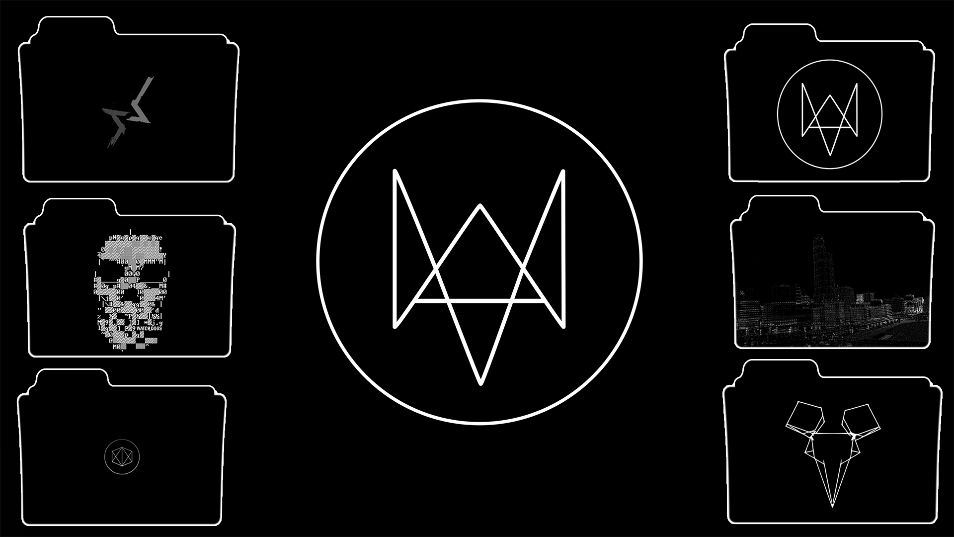 Watch Dogs Folder Icon Logo by SpideyMaster661 on DeviantArt