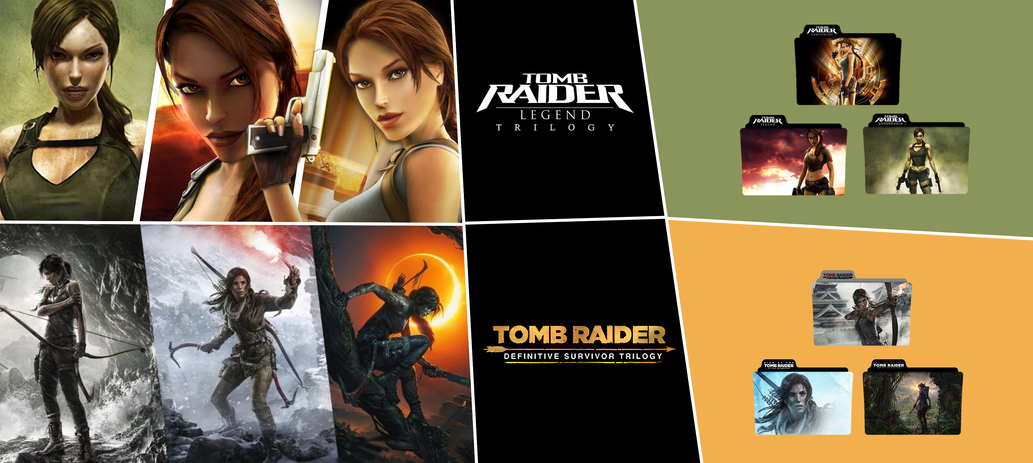 Tomb Raider Icon Collection by SpideyMaster661 on DeviantArt