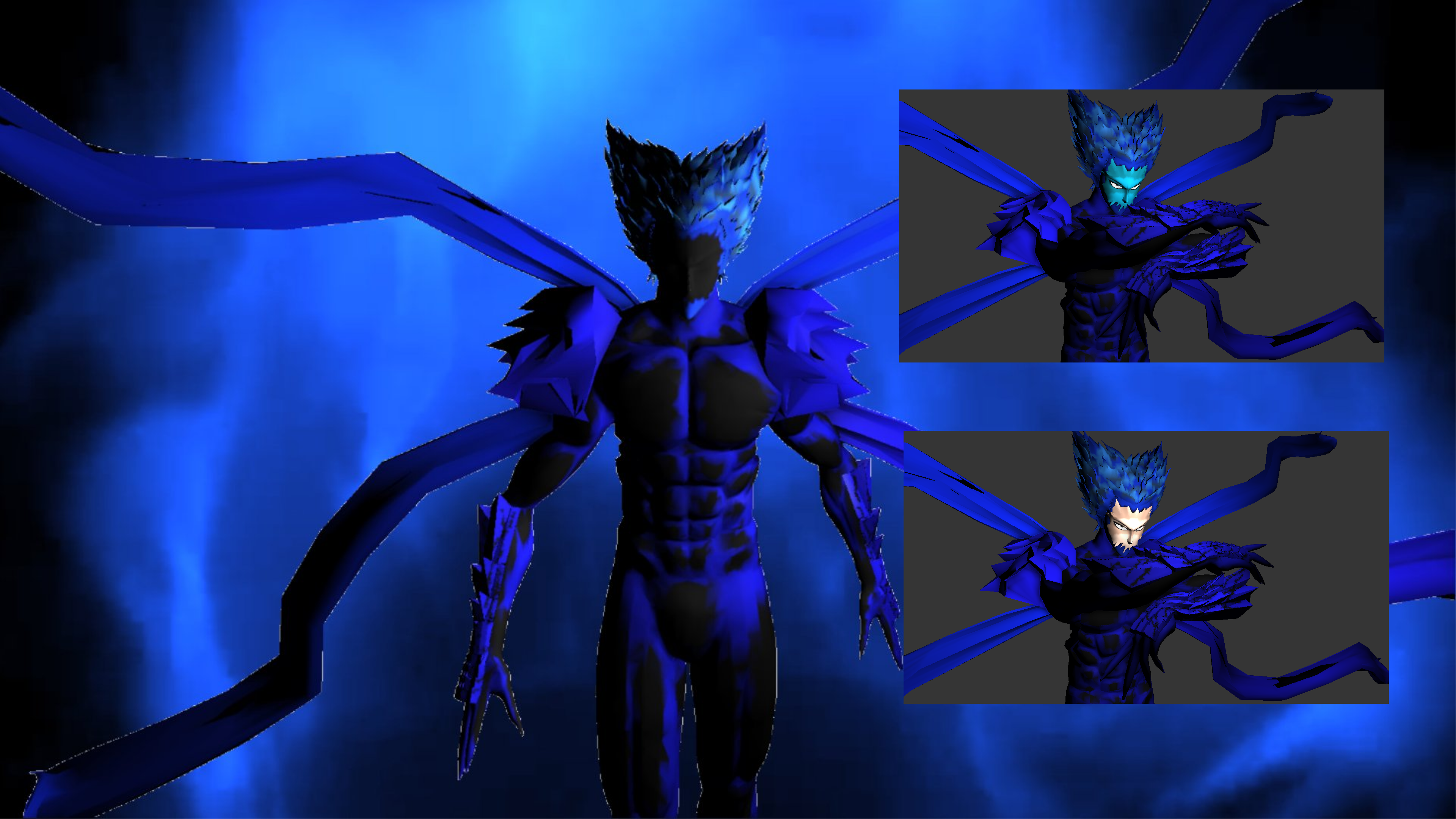 Cosmic garou opm (FBX/OBJ) model 3d download by bits2000 on DeviantArt