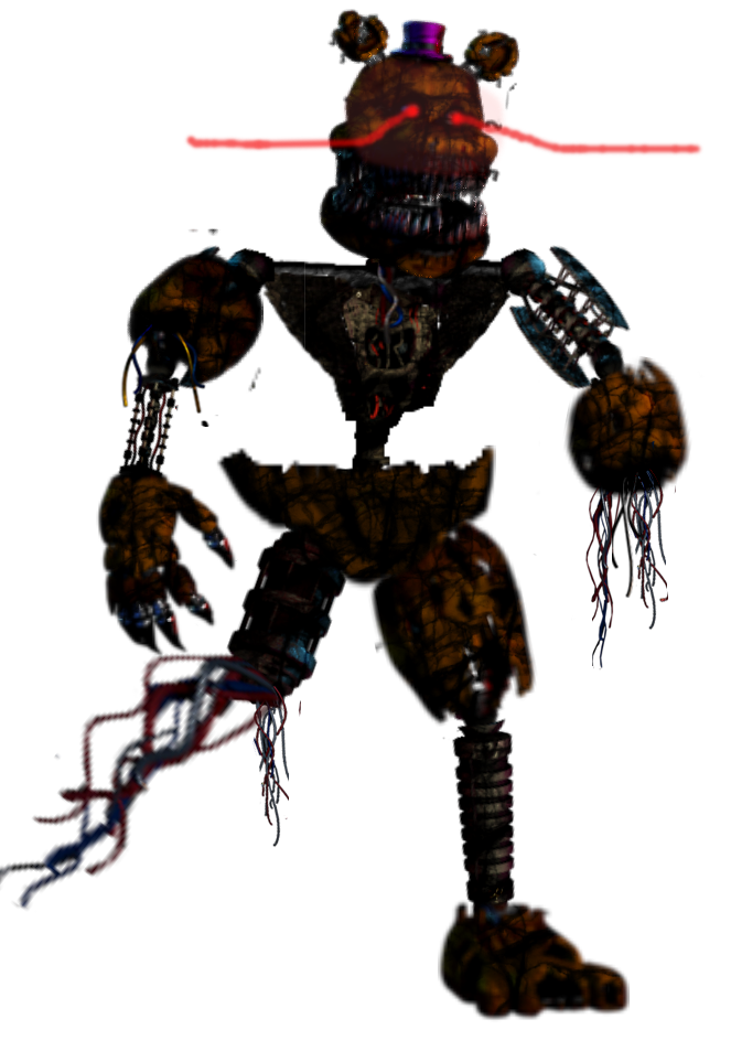 Ignited Nightmare Fredbear (REVAMPED) by Kylethefox23 on DeviantArt