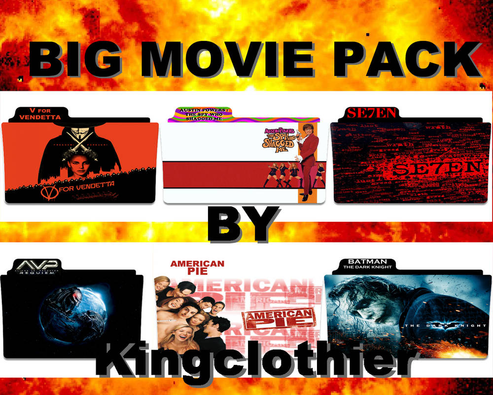 Big Random Movie Folder Pack by kingclothier on DeviantArt