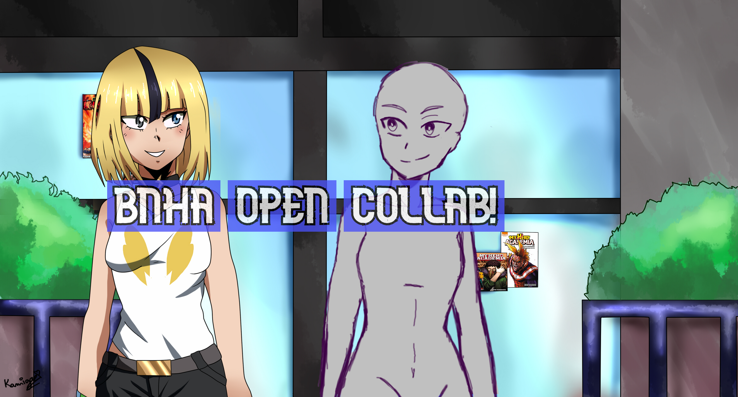 Bnha Oc Open Collab By Kamigae by Kamigae on DeviantArt