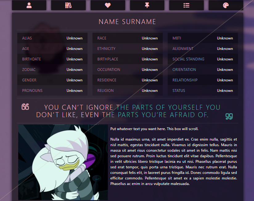 [TOYHOUSE/HTML] Big Character Code by StinkyRobin on DeviantArt