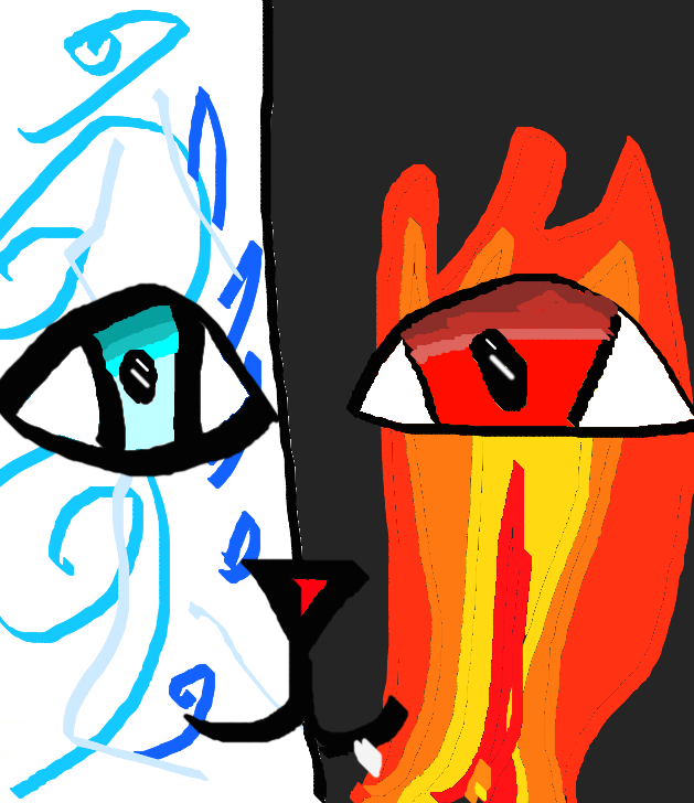 ICE VS FIRE by icyheart5 on DeviantArt