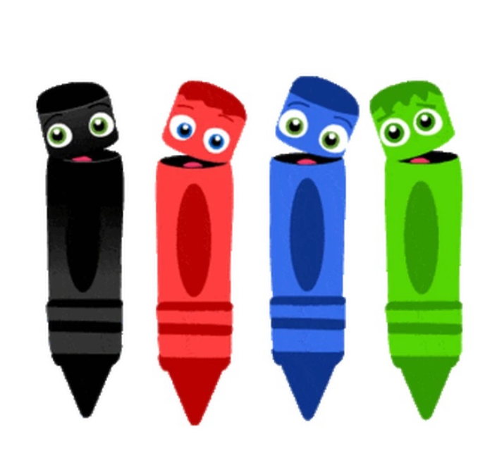 Black, red, blue, and green by amazingellz on DeviantArt