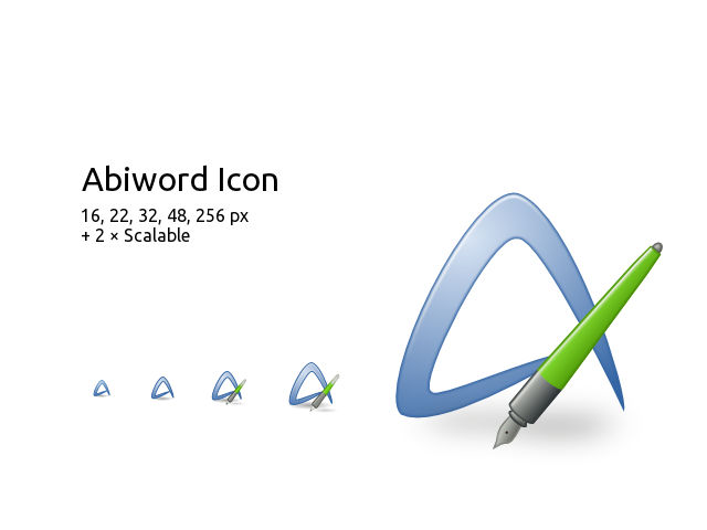 Abiword Icon by LegendarySneeze on DeviantArt