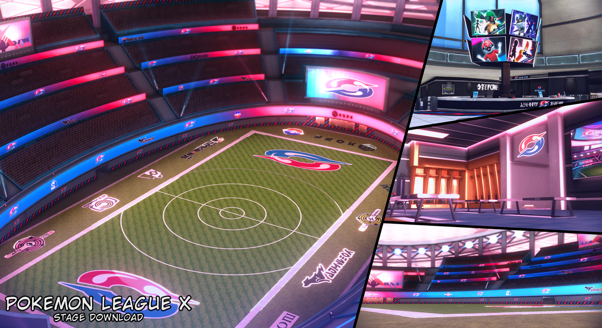 MMD Pokemon SyS league stadium stage Download by Mr-X15 on DeviantArt