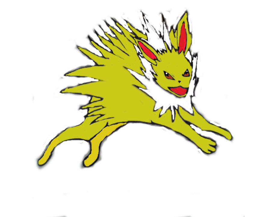 Jolteon (color) by Lyrics-Rain on DeviantArt