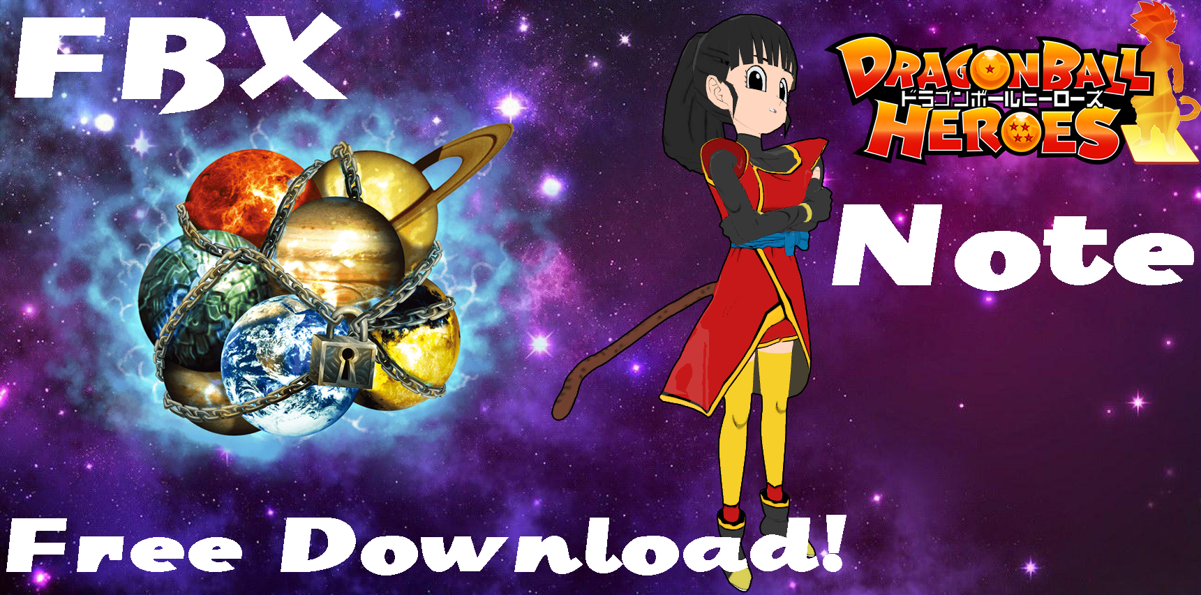 Note FBX | Dragon Ball Heroes by bomablake13 on DeviantArt