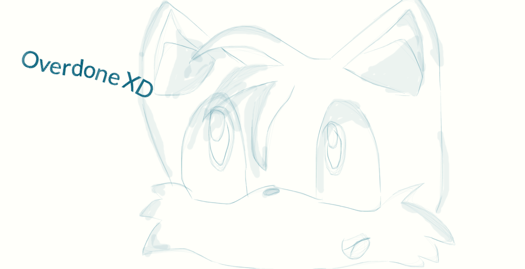 Tails Rough drawing by Tabbymon999 on DeviantArt