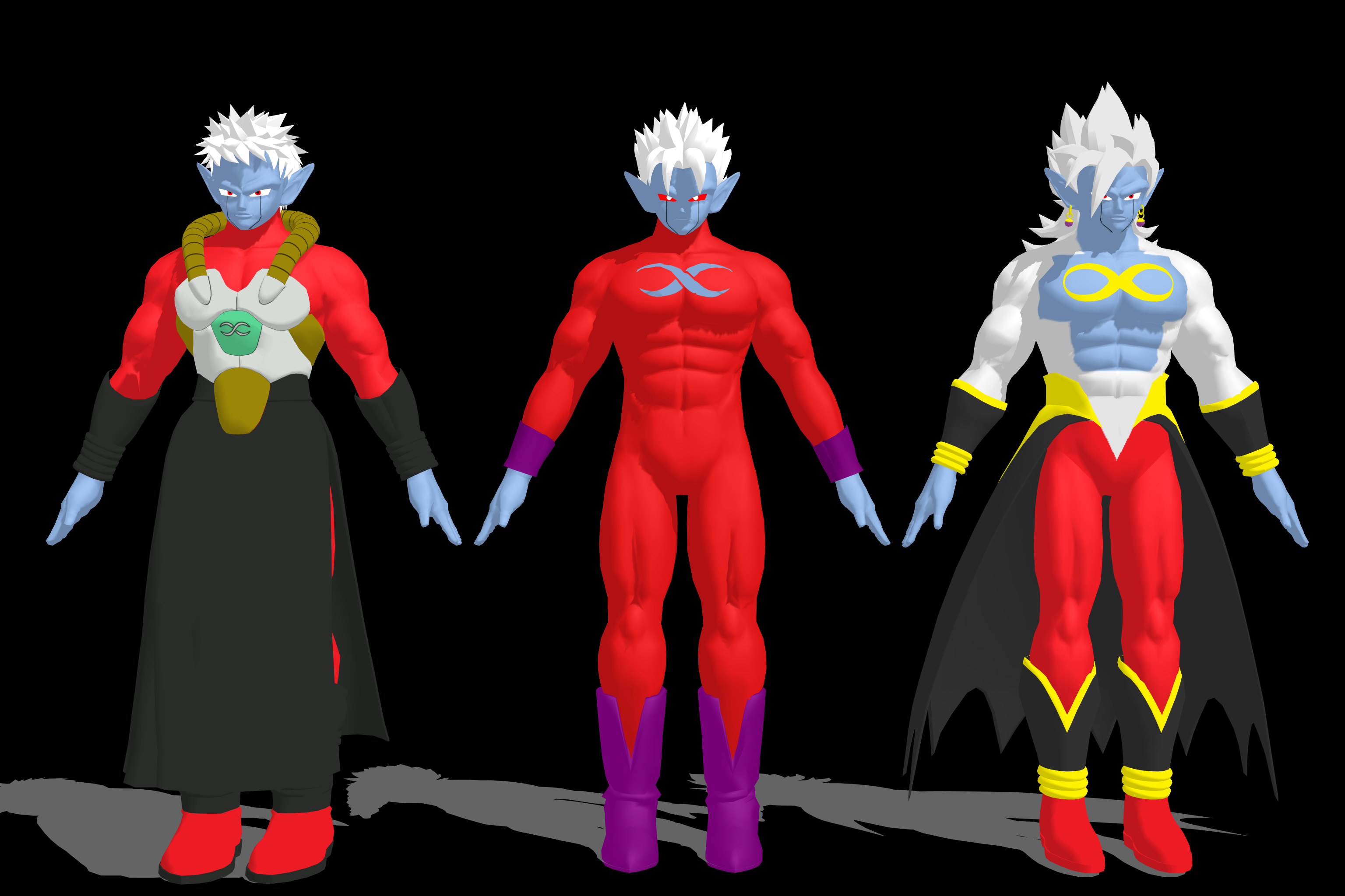 (mmd) Miira All Foms (XV 1 Y 2) (DB HEROES) by starrk17 on DeviantArt
