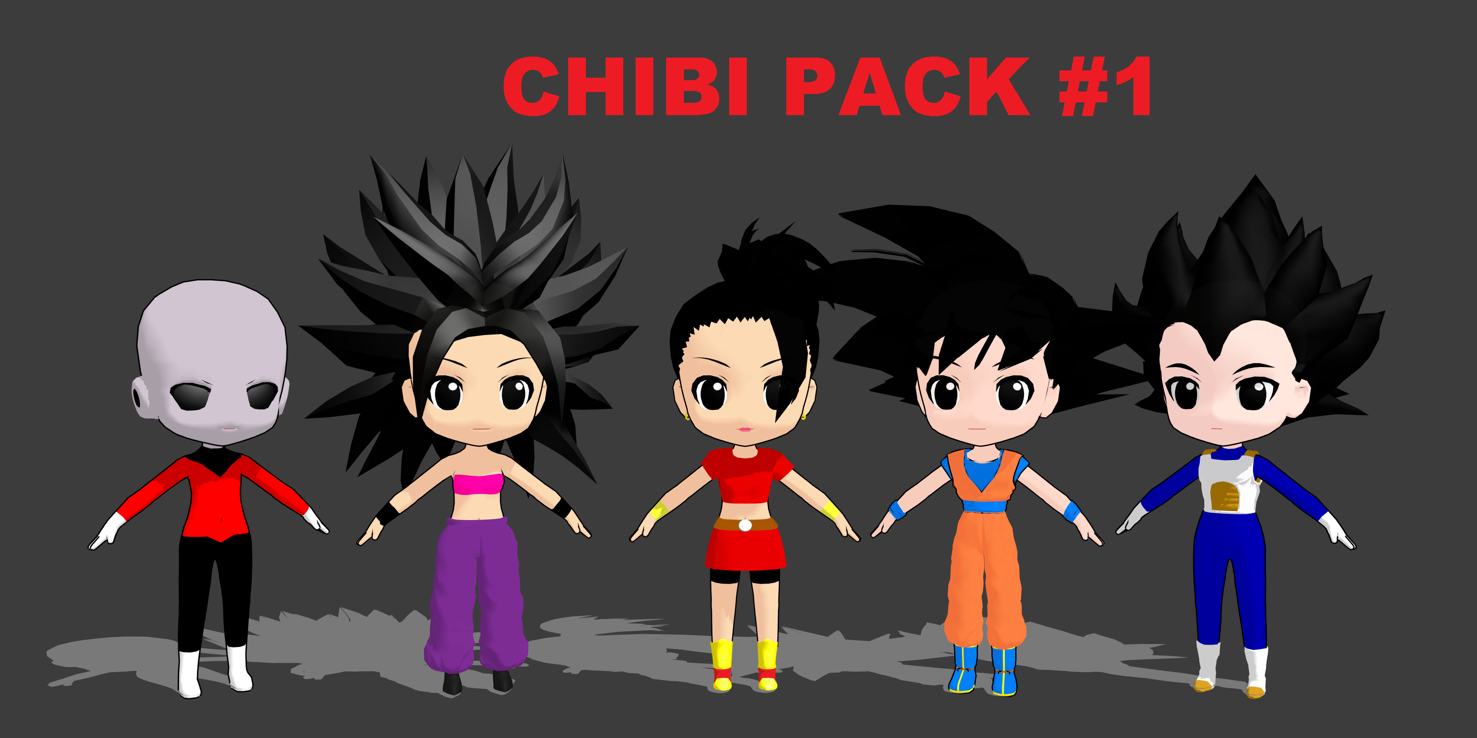 (MMD) Chibi Pack #1 by starrk17 on DeviantArt