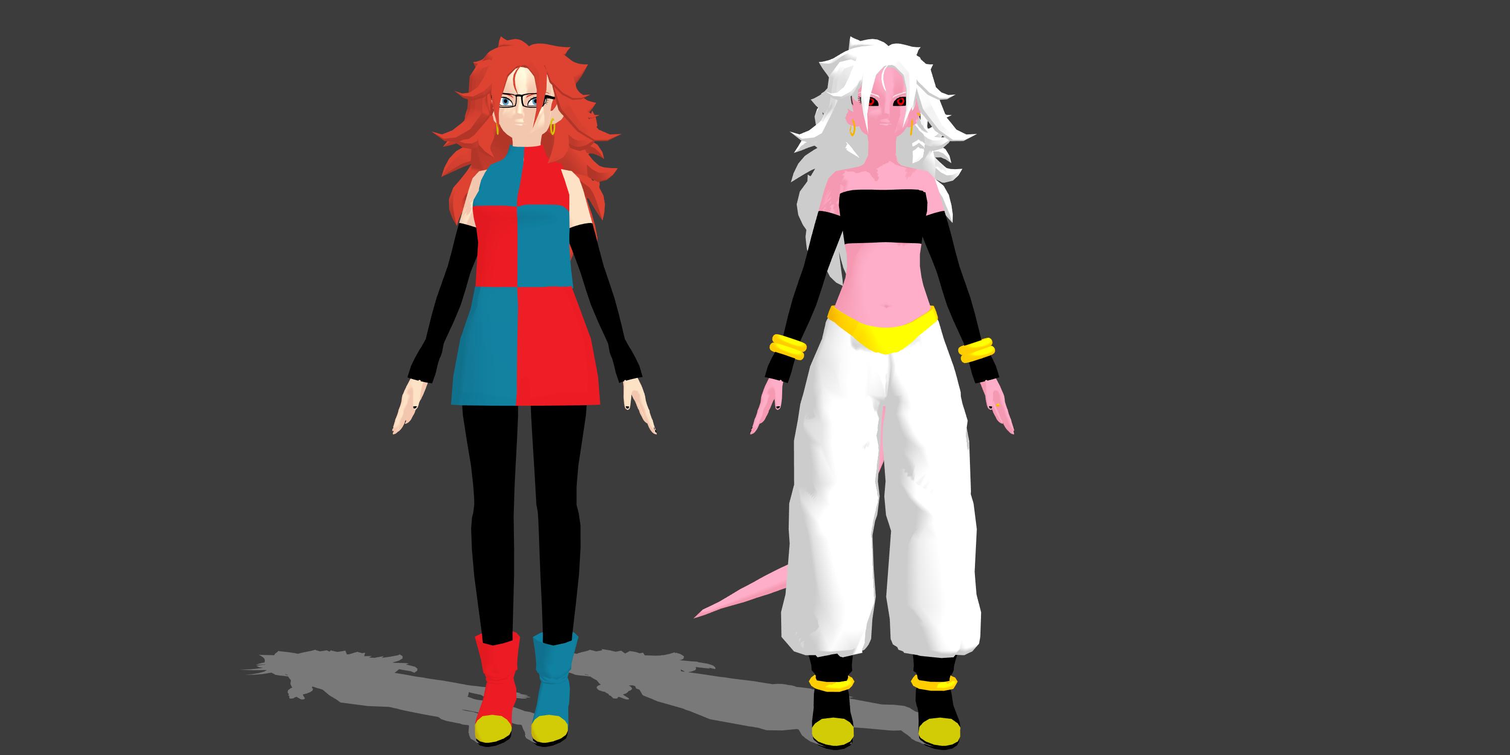 MMD Android 21 V2 +DL by starrk17 on DeviantArt
