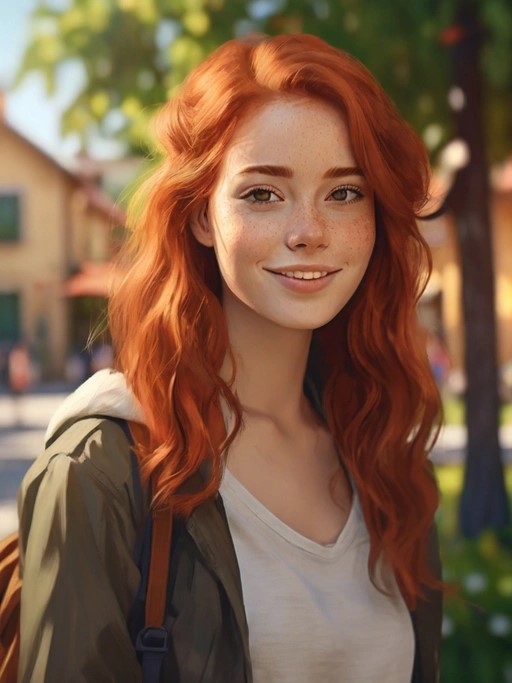 Red Girl 07 by Adaminth99 on DeviantArt