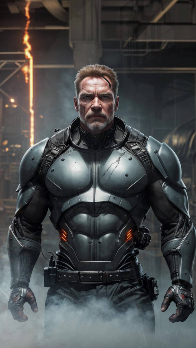 The Terminator - AI Art by Yuliang Wu by YuliangWuArtGallery on DeviantArt