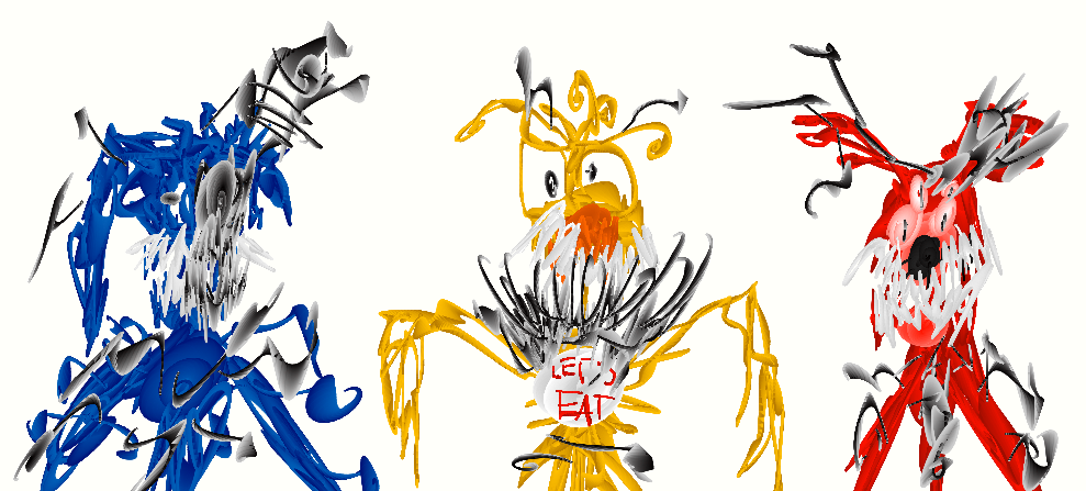 Fnaf 7 Animatronics by FacundoDamianGomez on DeviantArt