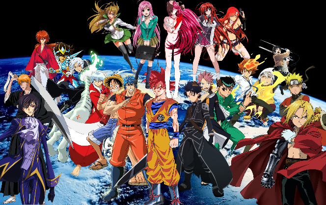 Crossover anime by ReiMokaRem on DeviantArt