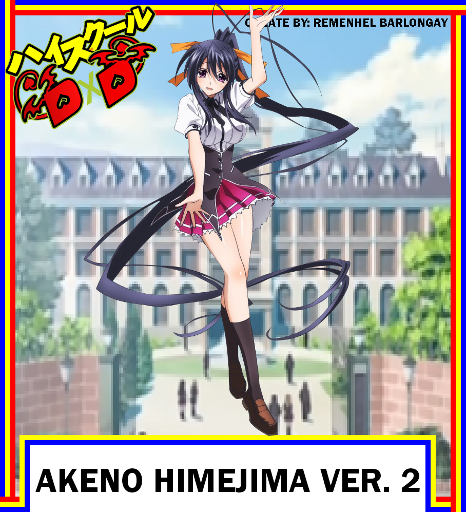 Akeno Himejima Ver. 2 by ReiMokaRem on DeviantArt