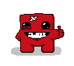 Meat Boy Pixel art by HarrisSchwietemuffin on DeviantArt