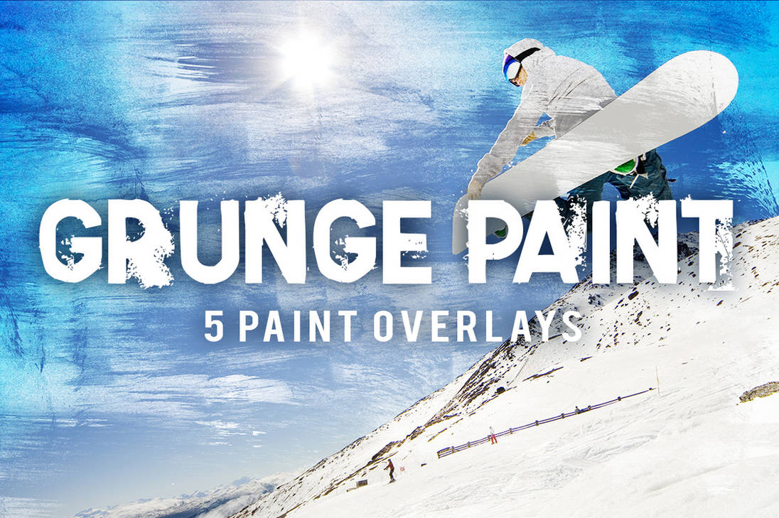 5 Grunge Paint Overlays by pstutorialsws on DeviantArt