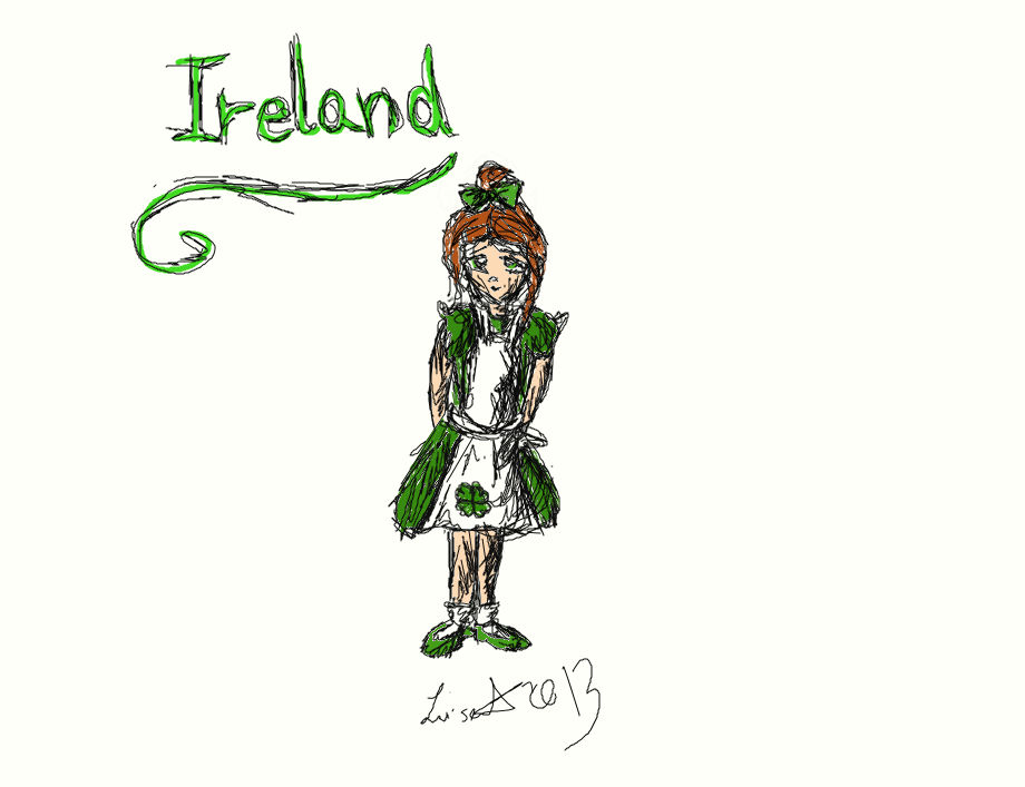 Ireland girl by lulululi on DeviantArt