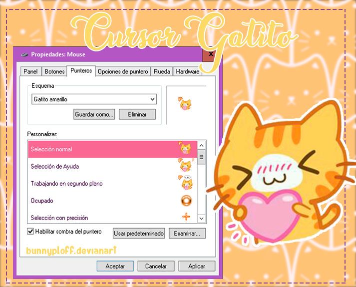 Cursor Gatito by BunnyPloff on DeviantArt