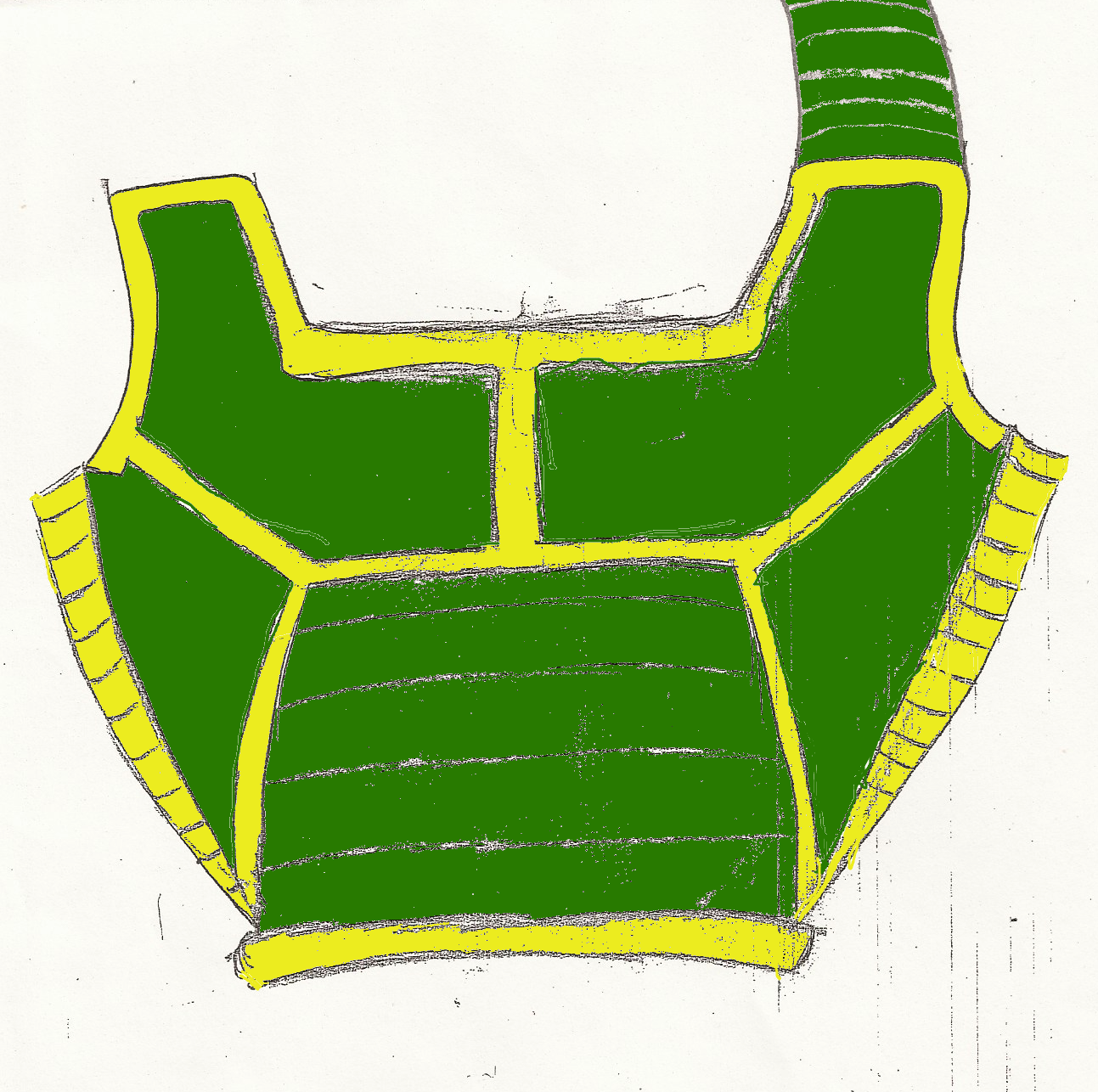 Female Sayain armor Custom Color 2 by Mermanwatch on DeviantArt