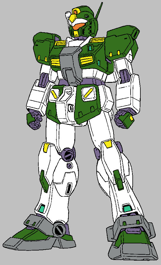 RGM-79N GM Custom of Eddie Keys by Mermanwatch on DeviantArt