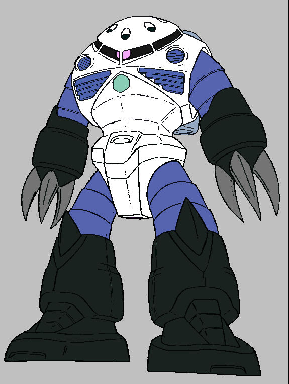 MSM-07S Z'Gok template v5 by Mermanwatch on DeviantArt