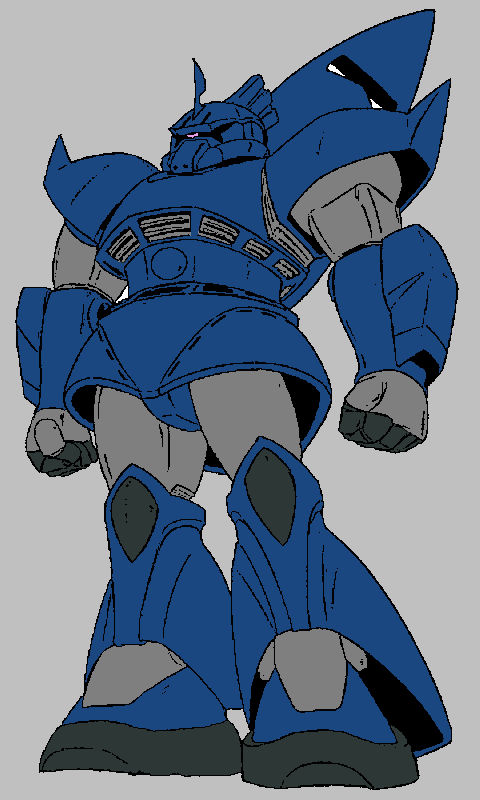 MS-14S Gelgoog Commander Type of Ramba Ral by Mermanwatch on DeviantArt