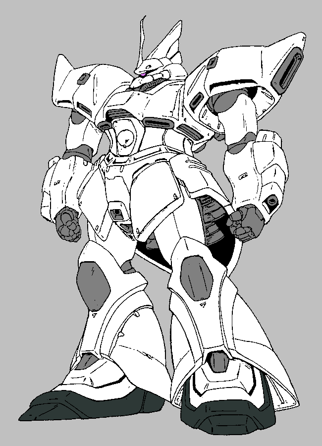 MS-14Jg Gelgoog Jager Commander type Template v5 by Mermanwatch on ...