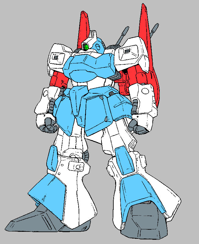 RMS-099 Rick Dias in Rampager's colors V2 by Mermanwatch on DeviantArt